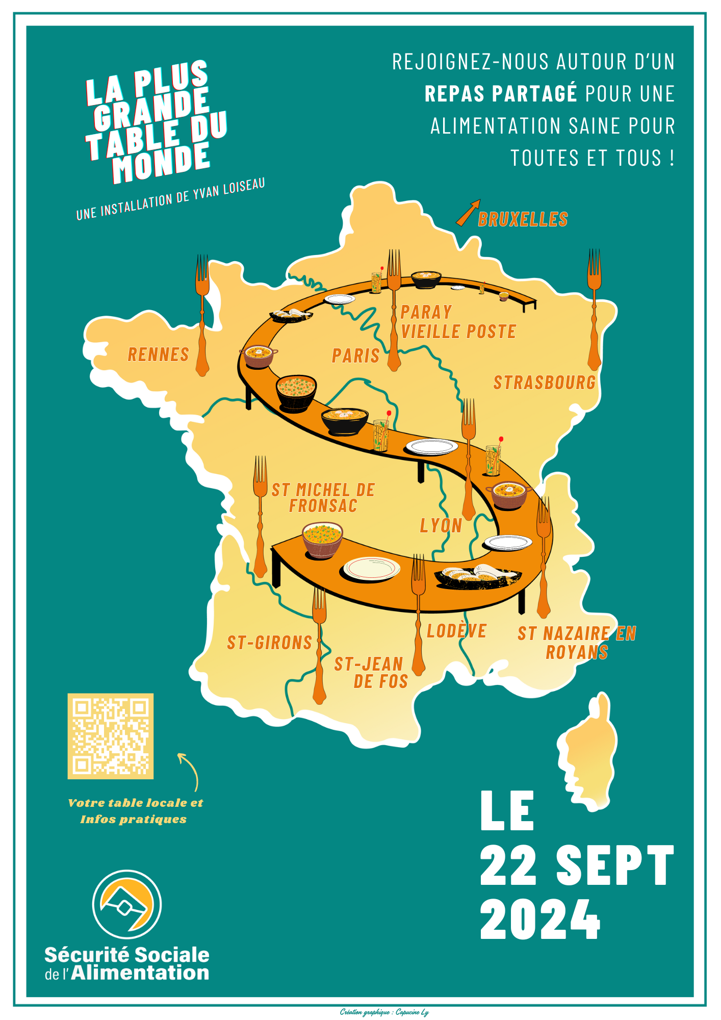 LA PLUS GRANDE TABLE DU MONDE – Artiste pluridisciplinaire